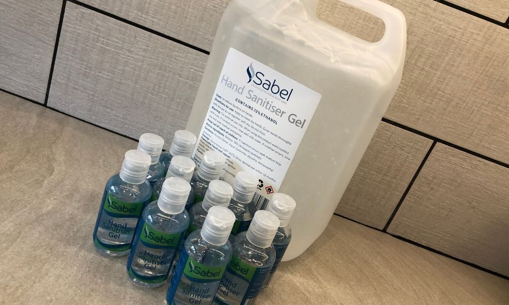 Hand sanitiser now available from Sabel Cosmetics – Sabel Cosmetics